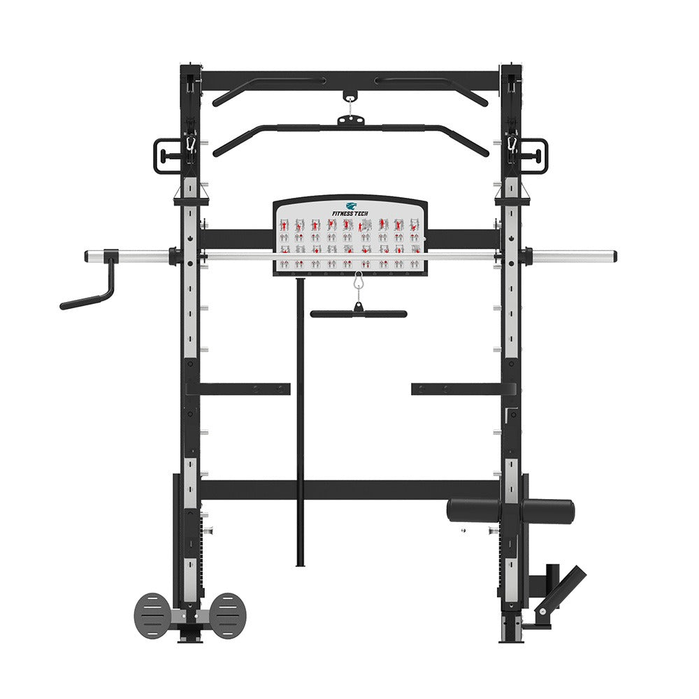 Smith Machine Multipower F20 MAX | Versión Ampliada y Robusta – Fitness Tech